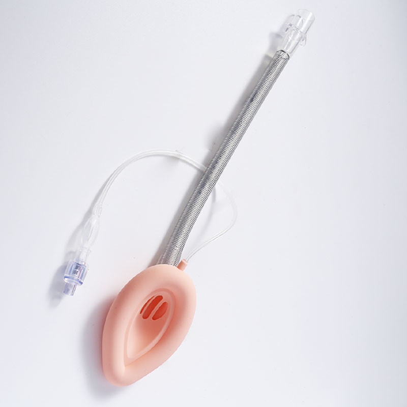 ซิลิโคนเกรดทางการแพทย์เสริมกล่องเสียง Lma Tube ปลอดเชื้อเสริม
